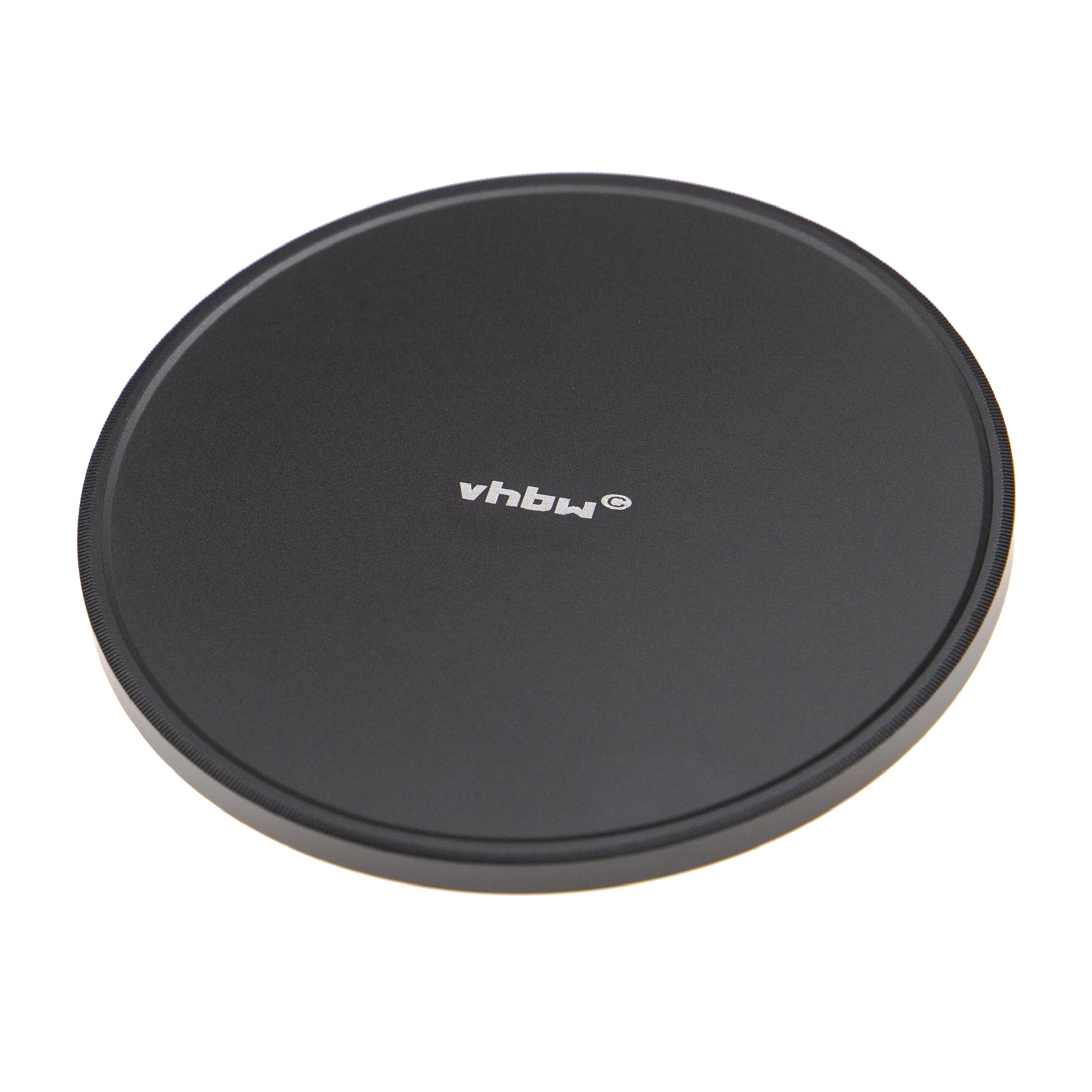 Coprifiltro per filtri UV, CPL e ND da 95 mm - alluminio nero opaco